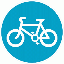 DOT955 Cycles only | Vehicle Access | Road Signs Signs