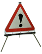 Portable Road Works Signs Signs | Roll Up Tripod Signs